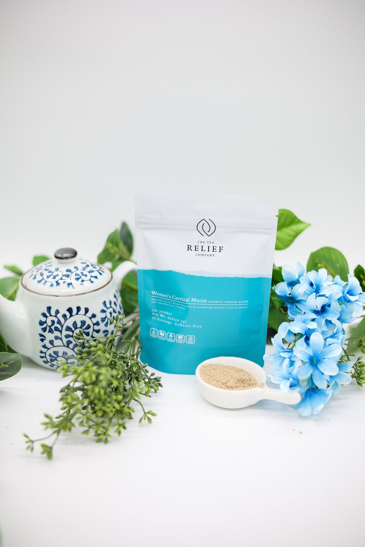 Herbal Tea Blends | Serenity Blend Powder | The Tea Relief Company ...